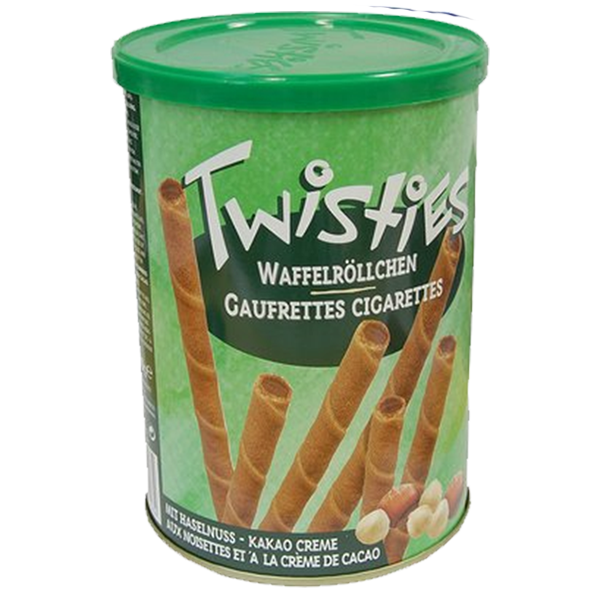 Twisties Wafer Rolls Avellanas con Cacao – B&B