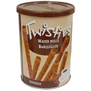 Twisties Waffer Rolls Café x 400g – B&B